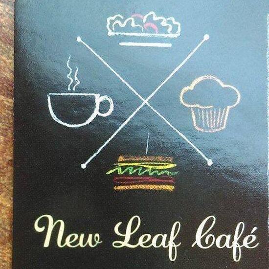 Menu at New Leaf Café cafe, Fairfax