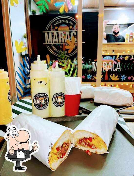 Carta del restaurante MARACA Venezuelan Street Food, Granada