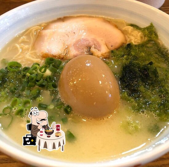 Menu at Ramen Riki restaurant, Bangkok