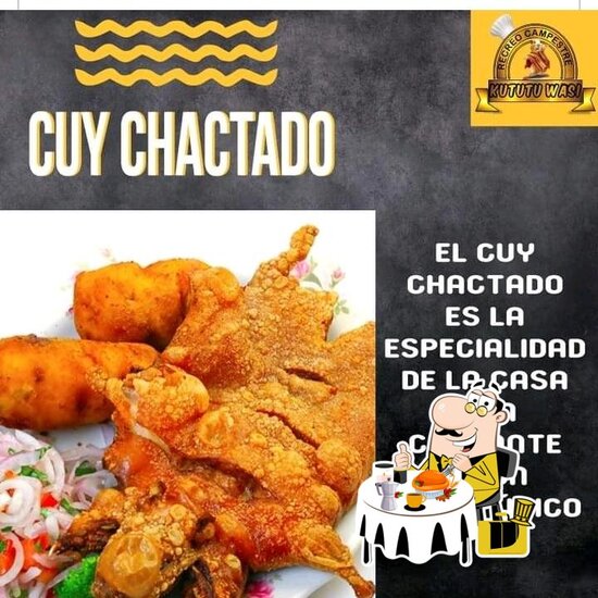 Menu at Recreo kutu wasi restaurant, Ayacucho