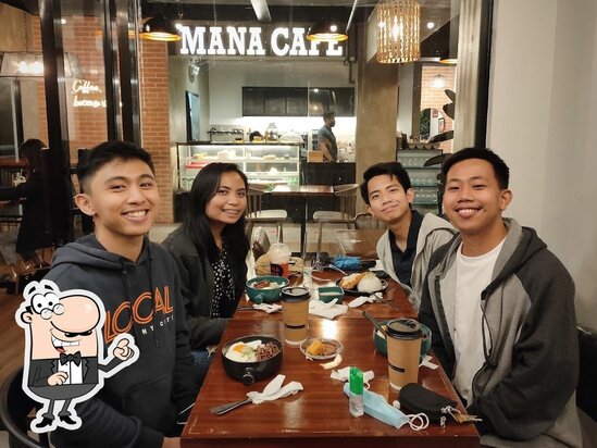 Menu at MANA Cafe, Baguio