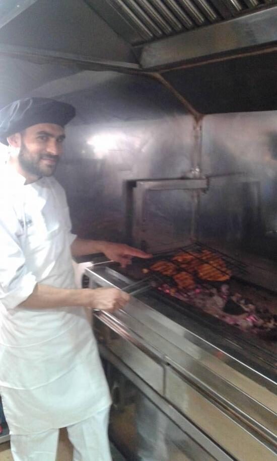 Menu at Mister Pollo restaurant, Tetouan, Boulevard Tarik Ibn Ziad