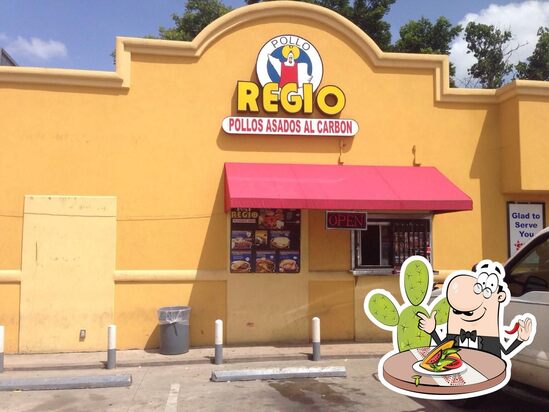 Menu at Pollo Regio restaurant, Austin, Berkman Dr