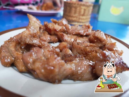 Menu at AA Fried Chicken restaurant, Bangkok, 54 26 Santiphap Alley