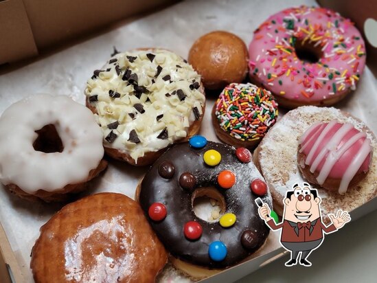 Menu at Randy’s Donuts, Seoul, 247 Donggyo-ro