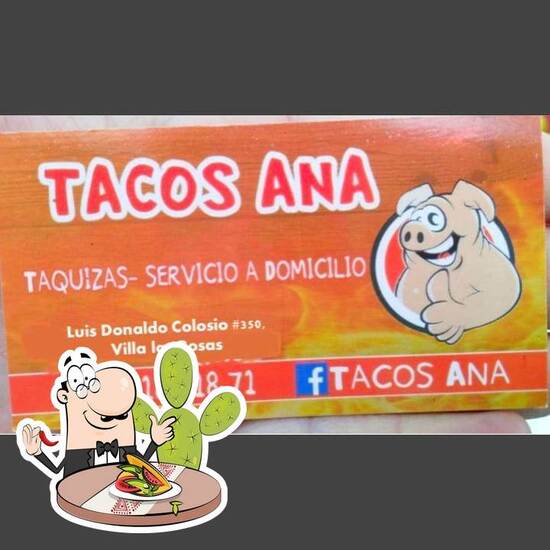 Menu at Tacos Ana restaurant, Tepic, Avenida Principal 116