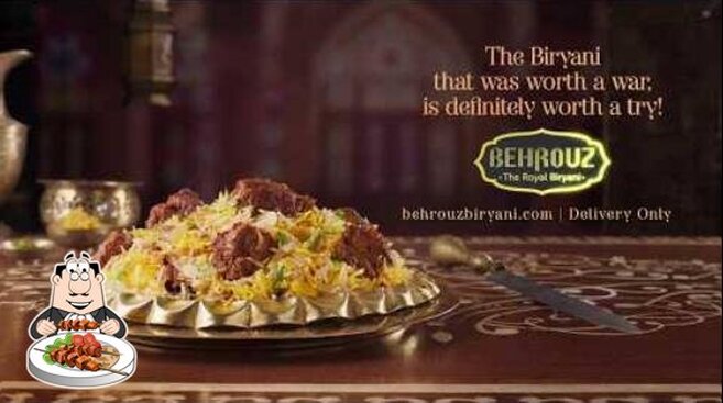 Behrouz Biryani Noida 117 FR, Noida - Restaurant menu, prices and reviews