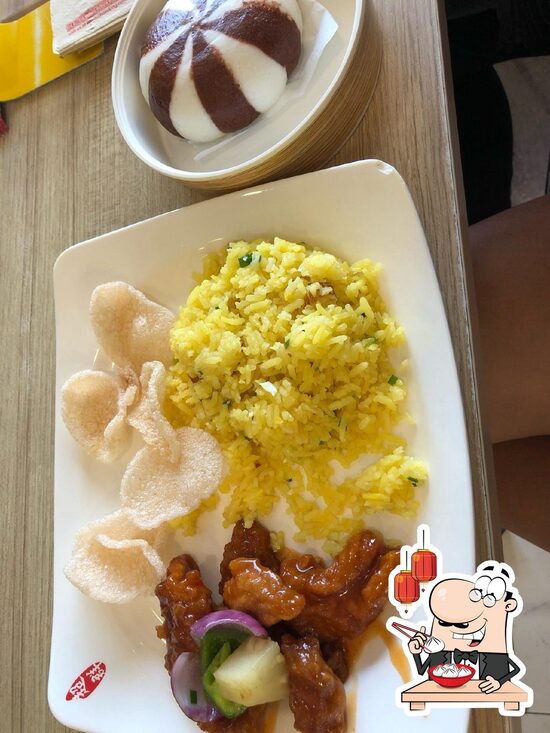 Menu at Chowking restaurant, Camiling, Quezon Avenue