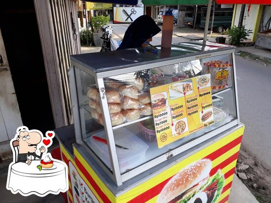 Menu at Counter Edam Burger Murung Pudak cafe, Belimbing