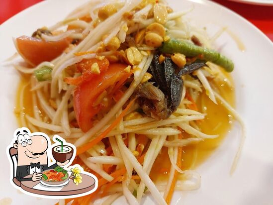 Menu at เจ๊แดงสามย่าน (PT Max Park ศาลายา) restaurant, Salaya
