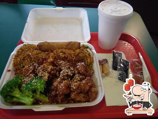 Menu at King Express restaurant, Orlando