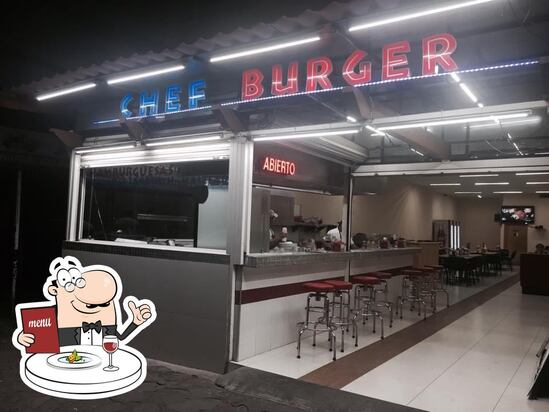 Carta del restaurante CHEF BURGER, Guadalupe