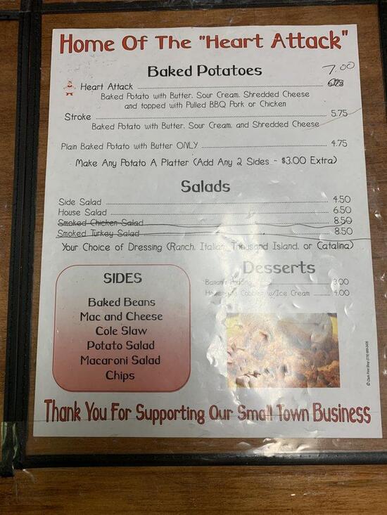 Menu At FAT BOY S BBQ Saint Paul Menu At FAT BOY S BBQ Saint Paul