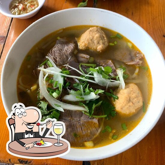Menu at Bun Bo Hue Ut Hung restaurant, Ho Chi Minh City, 109 Trần Quốc Toản