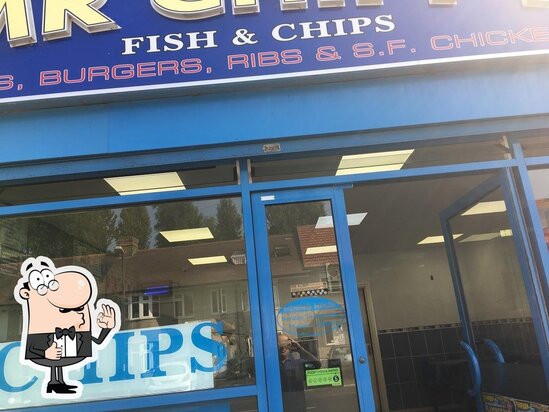 Menu at Mr chippy restaurant, Orpington