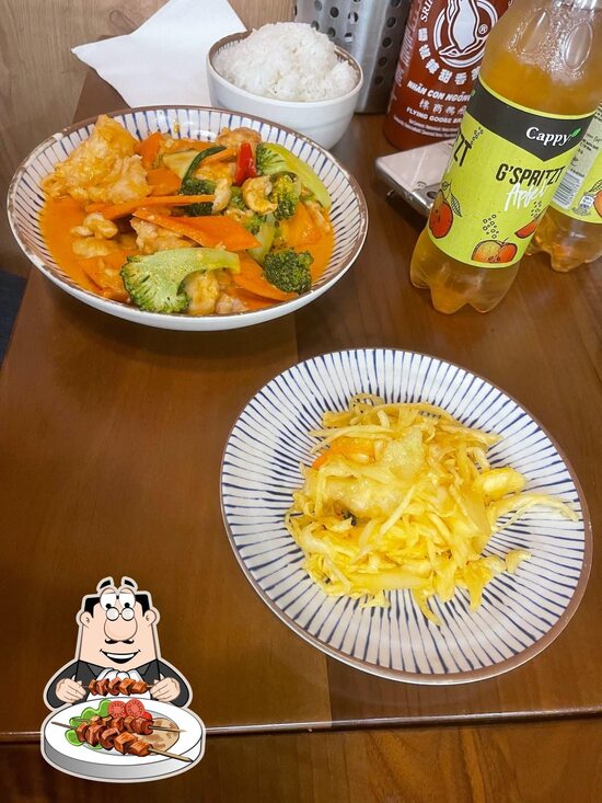 Menu at Noodle King restaurant, Vienna, Kagraner Pl. 1-4