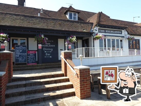 Menu at The Highlands Inn pub & bar, Uckfield, Eastbourne Rd