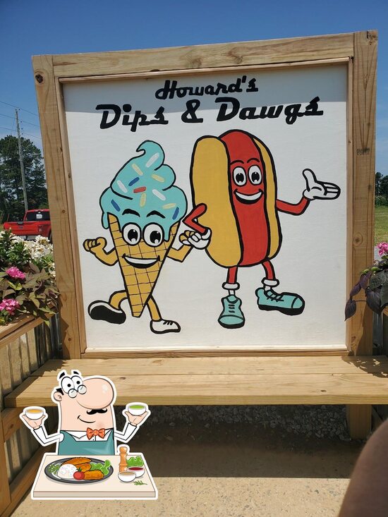 Menu at Dips & Dawgs Deli restaurant, Broadway