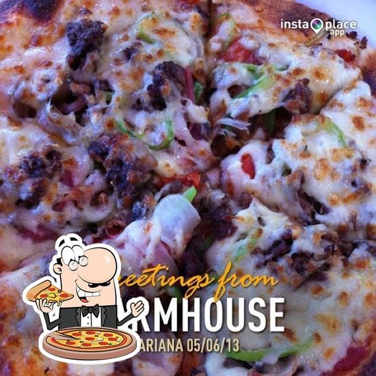 Menu at Farmhouse pizzeria, Ariana