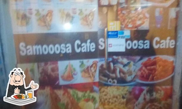 Menu at Samosa Cafe, New Delhi