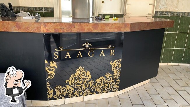 Menu at Saagar fast food, Burnham-on-Sea