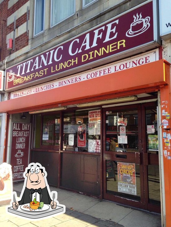 Menu at Titanic Cafe Ilford, Ilford, 124 Cranbrook Rd