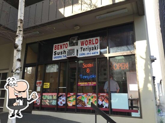 Menu at Bento World Sushi & Teriyaki restaurant, Seattle