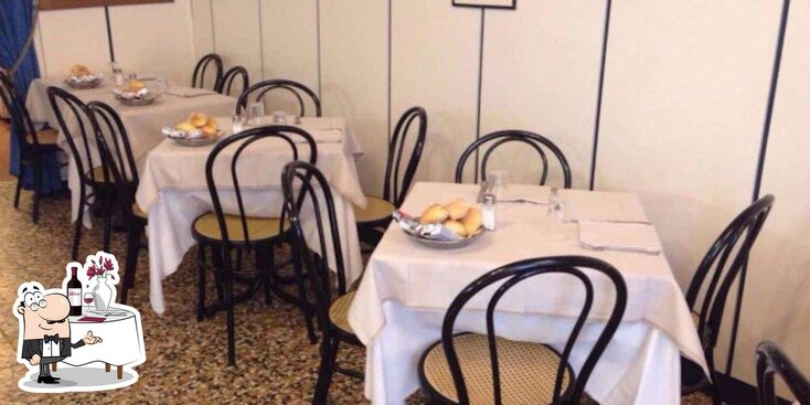 Menu at La Latteria restaurant, Milan, Via S. Marco