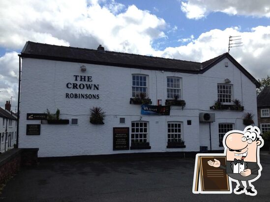 Menu at The Crown, Heaton Mersey pub & bar, Stockport, 6 Vale Cl