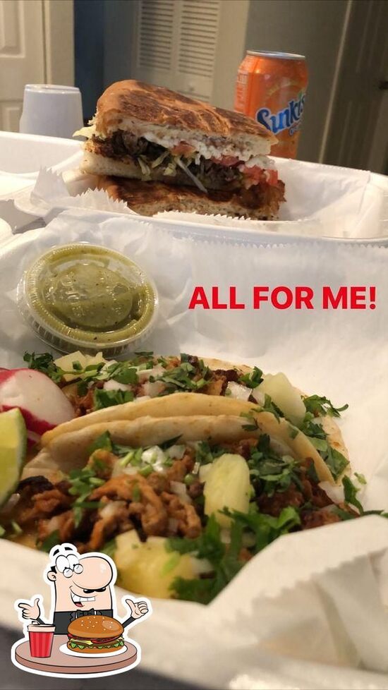 Menu at Mexiote restaurant, Hollywood