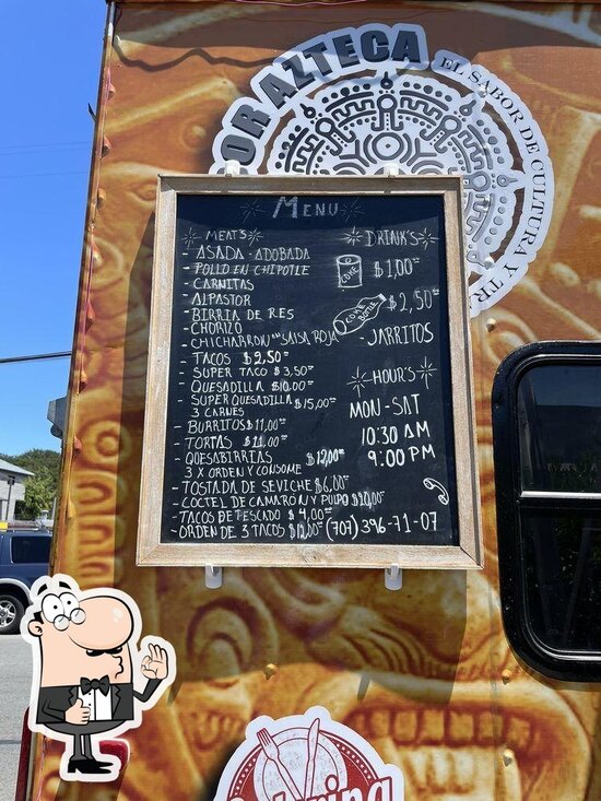 Carta de El Sazón Tradisional, Napa