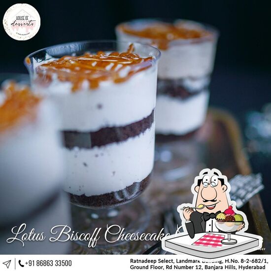 Menu at House of Desserts, Hyderabad