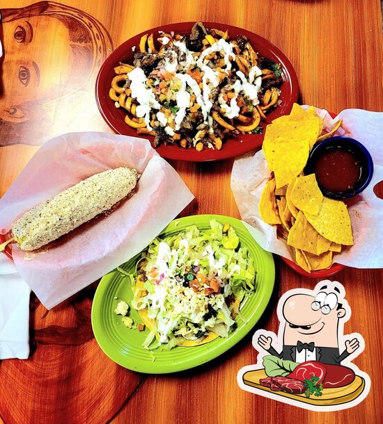 Menu at Rancho azteca restaurant, Marshallton