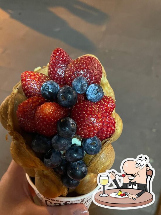 Speisekarte von 30 bubbles waffle fast Food, Tiflis