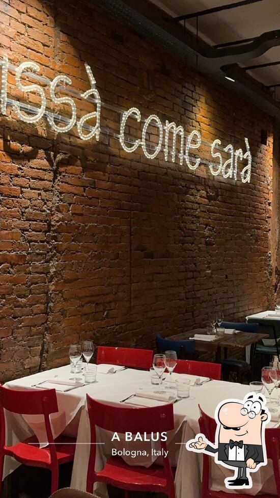 Menu da A Balùs ristorante, Bologna, Via del Borgo di S. Pietro