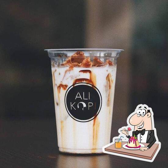 Menu at Ali Kopi Cafe & Roastery, West Jakarta