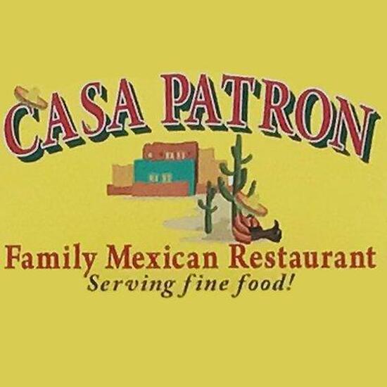 Menu at Casa Patron Family Mexican Restaurant, Garner