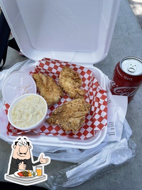 Menu at Chicken King BBQ, Fresno