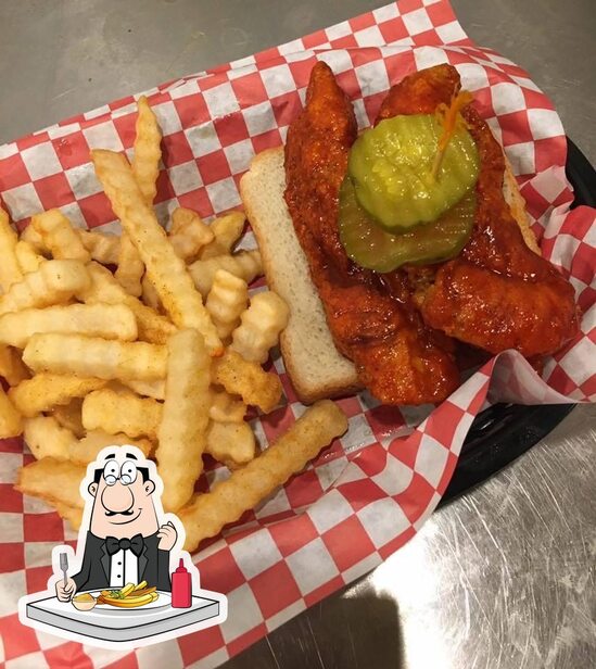 Menu at Helen's Hot Chicken restaurant, Lewisville