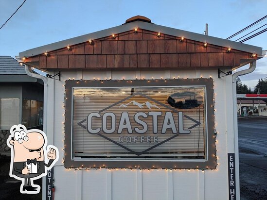 Menu at Coastal Coffee, Coquille