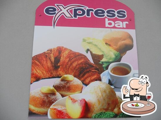 Menu at express bar, Ghiandaro