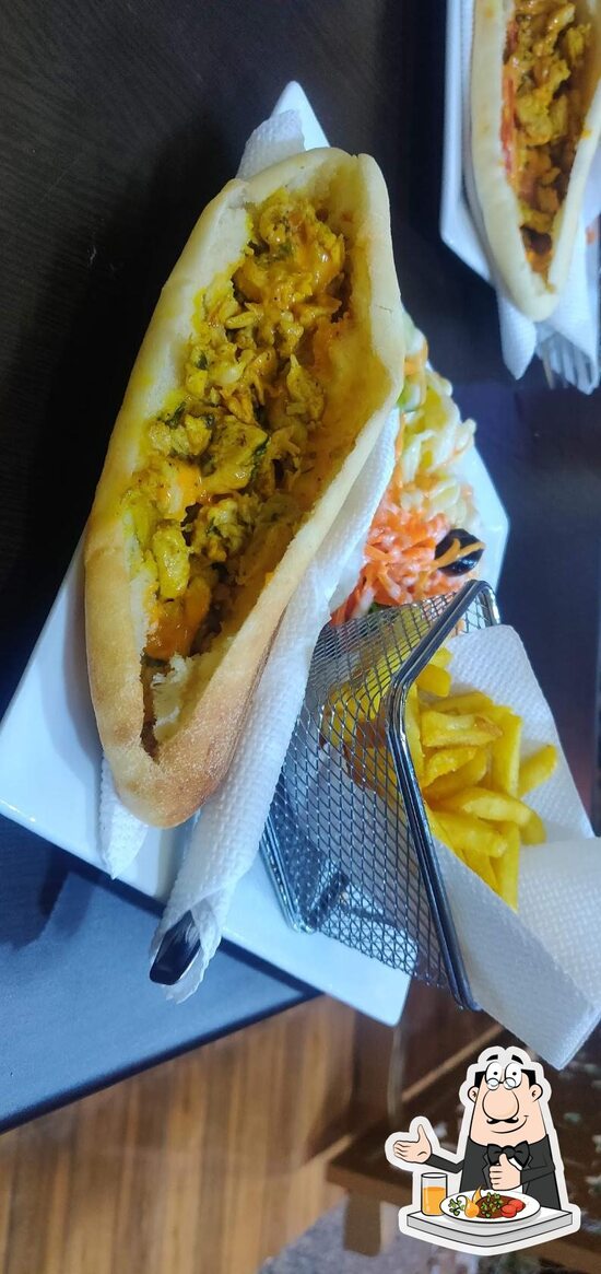Menu at Champion Snack restaurant, Agadir