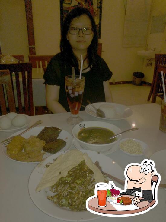 Menu at Rawon Nguling restaurant, Jakarta, Cikajang 51