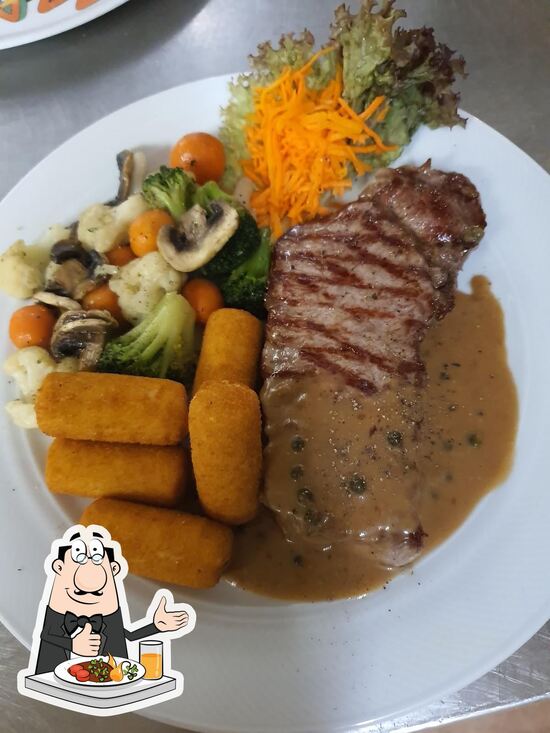 Gasthof Krone restaurant, Gutach (Schwarzwaldbahn ...