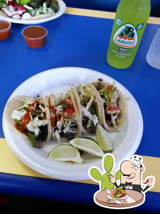 Menu at Taqueria jalisciense restaurant, Orlando