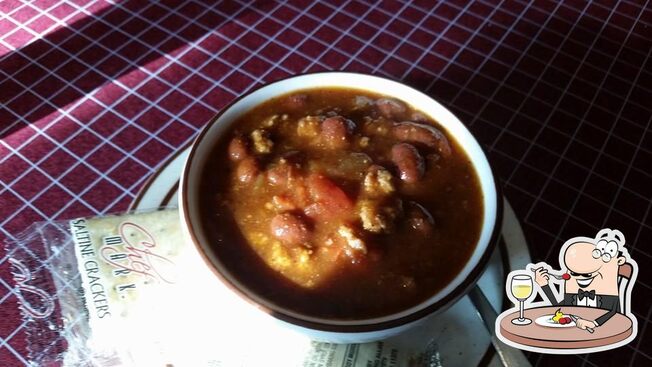 Menu at Chippewa Outpost restaurant, Clam Lake