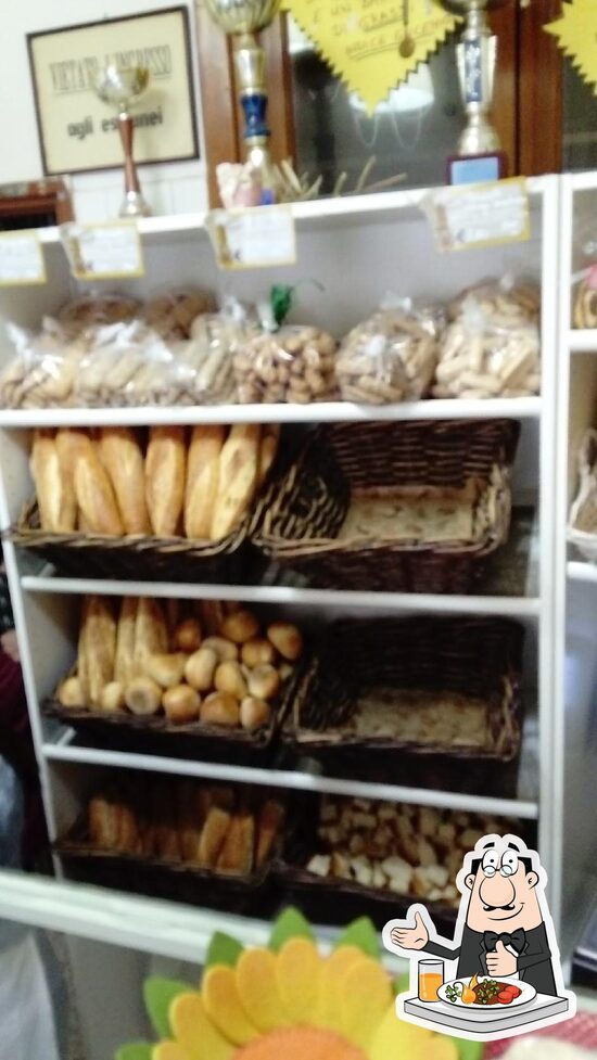 Menu at Panfico Bakery, Noto