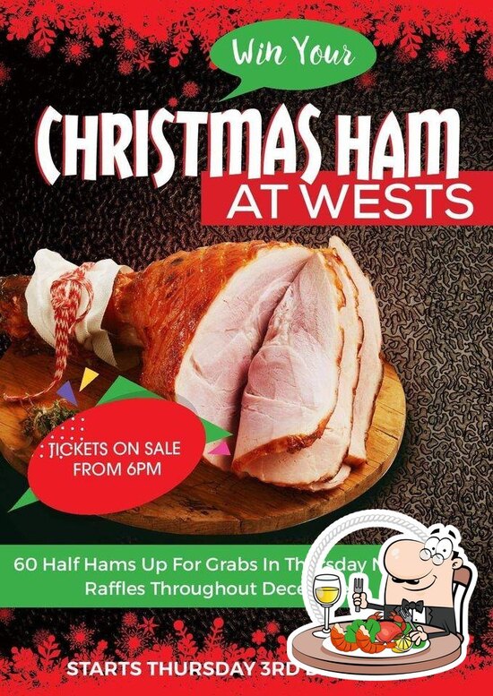 Menu at Wests Tigers Mackay restaurant, Walkerston