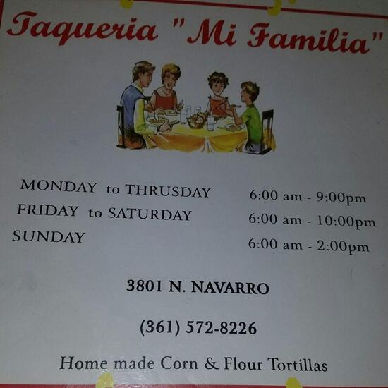 Taqueria MI Familia Restaurant in Victoria - Restaurant reviews