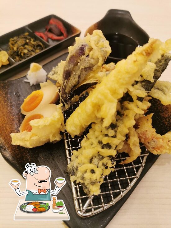 Menu at Akimitsu Tendon (Central World) restaurant, Bangkok